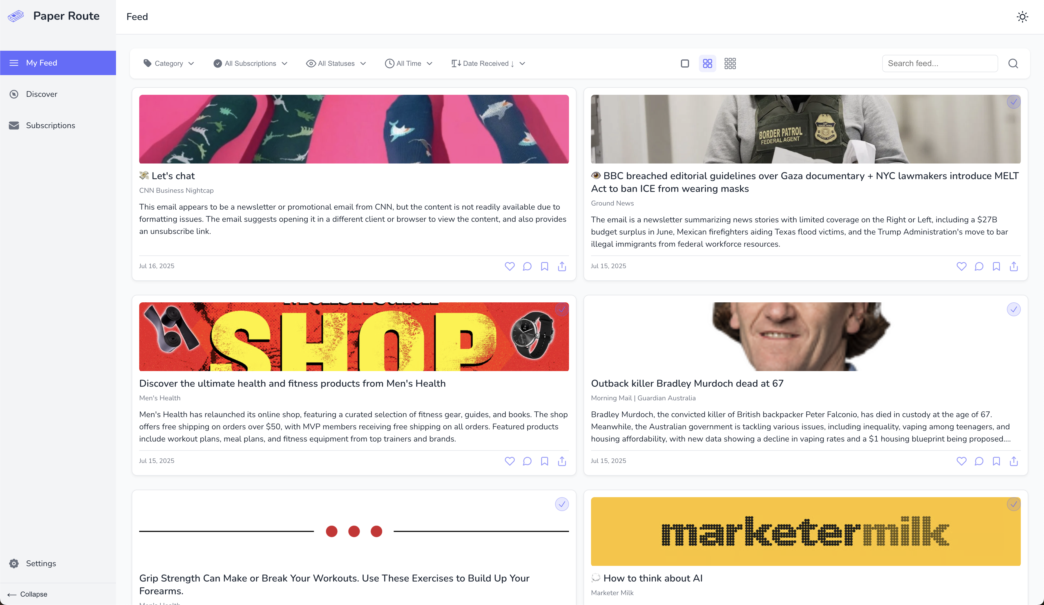 Paper Route - A Better Home for Newsletters